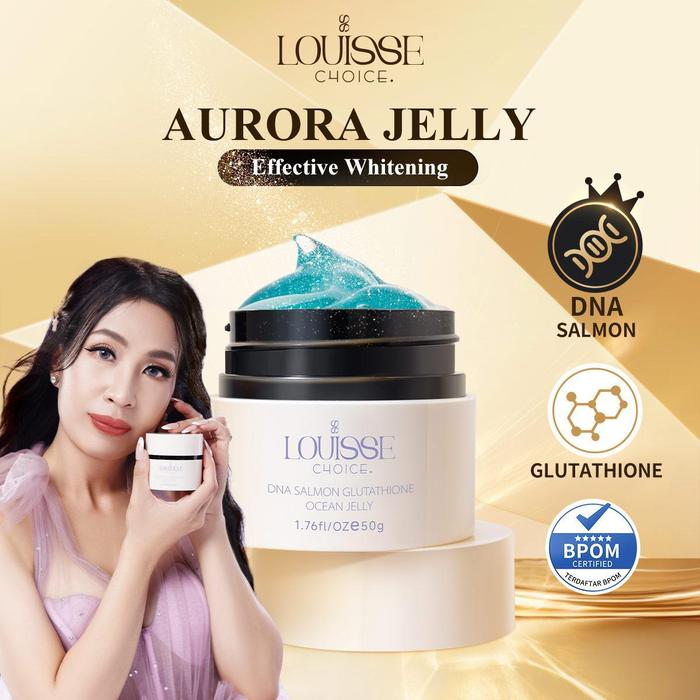 Jual [LIVE]LOUISSE CHOICE DNA Salmon Glutathione Ocean AURORA Jelly ...