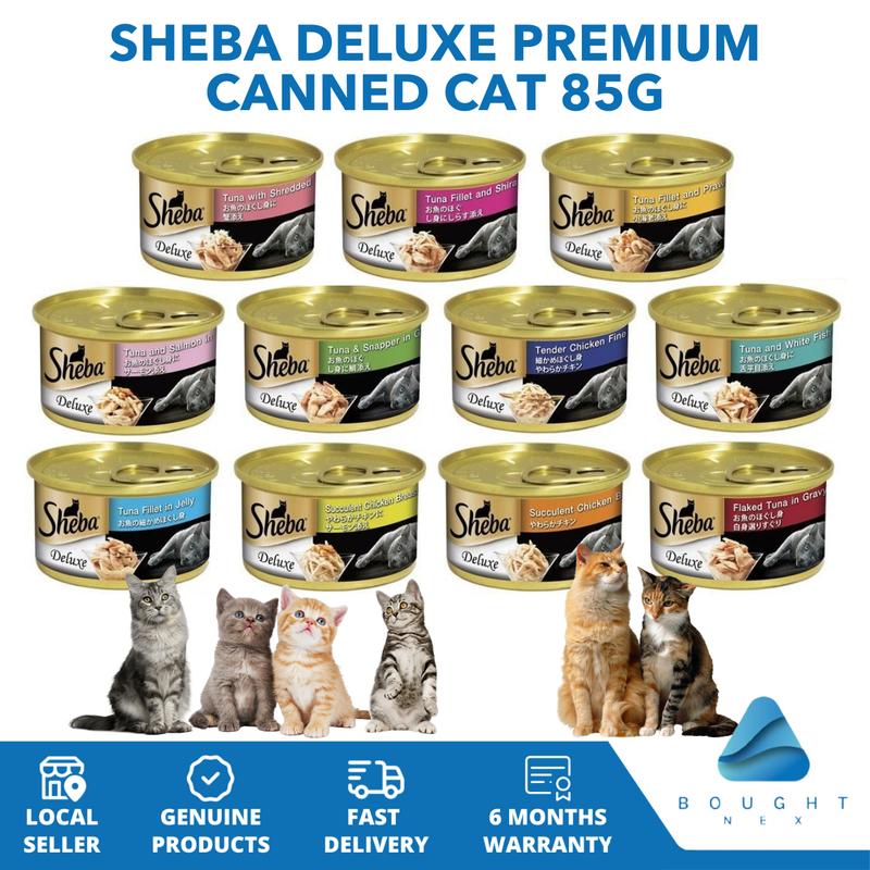Sheba Deluxe 85g Premium Canned Cat Wet Food Indulgent Gourmet - TikTok ...