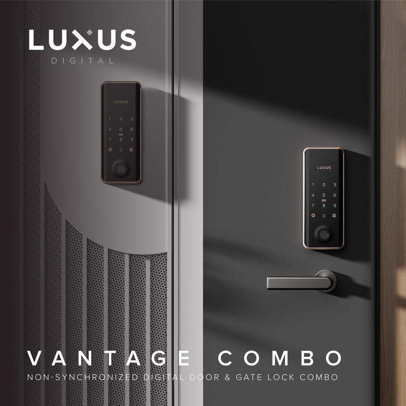 LUXUS VANTAGE DOOR & GATE DIGITAL SMART LOCK BUNDLE (Non-Sync) - TikTok ...