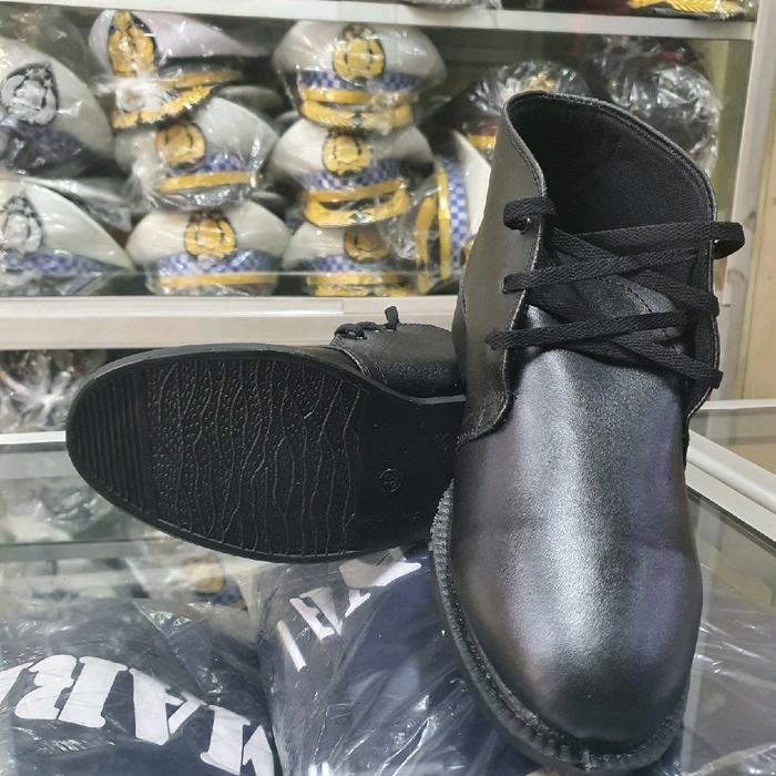 Jual Sepatu Pdh Tali Doff | Sepatu Pdh Satpam Doff | Sepatu Tali Tidak ...