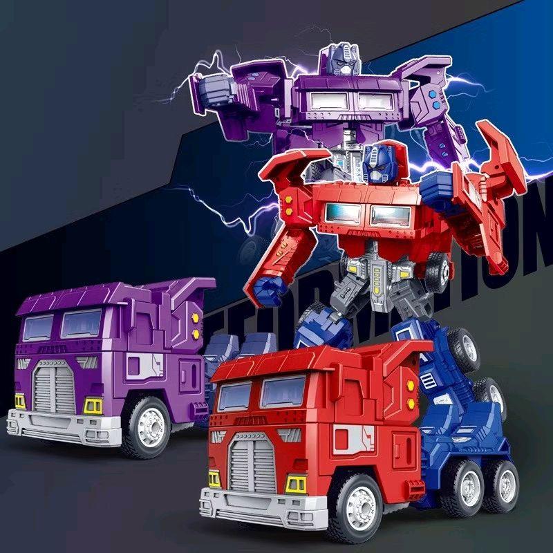 Mainan Robot Transformer Mobil Optimus Prime Truk Perang 2 i - Shop ...