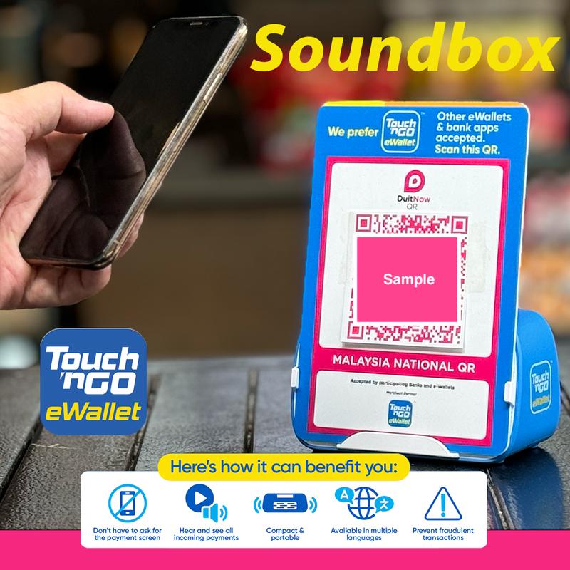 Touch n Go ewallet Soundbox TnG Sound box - TikTok Shop Malaysia