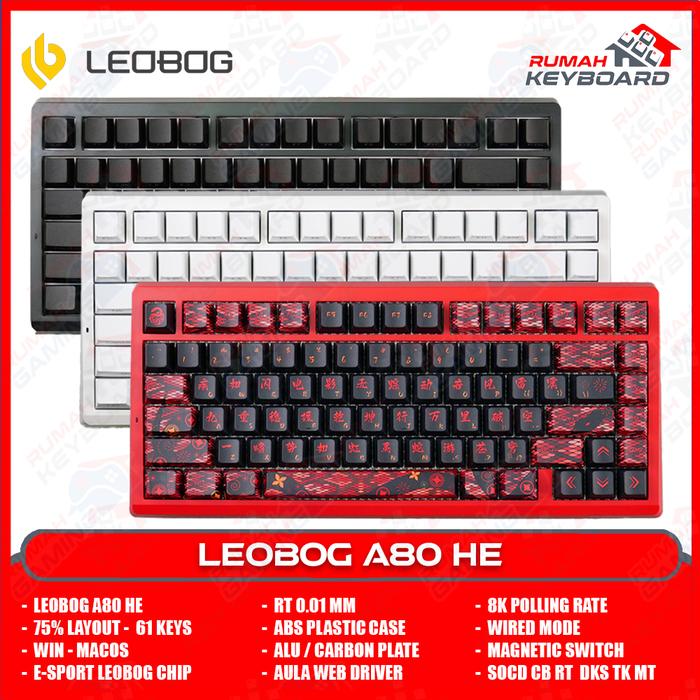 Promo LEOBOG - A80 RT HE - 75% - Wired - Hall Effect - Magnetic Switch ...