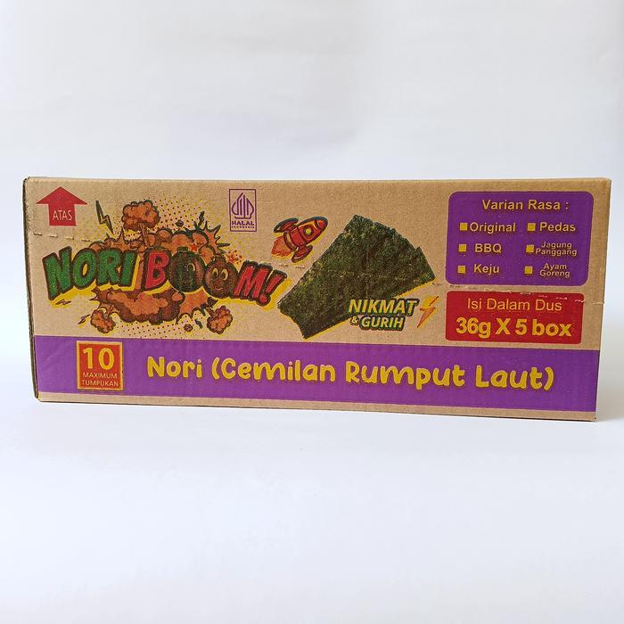 Paket Hemat Nori Boom 5 Rasa - 1 Dus Best Seller - Shop | Tokopedia