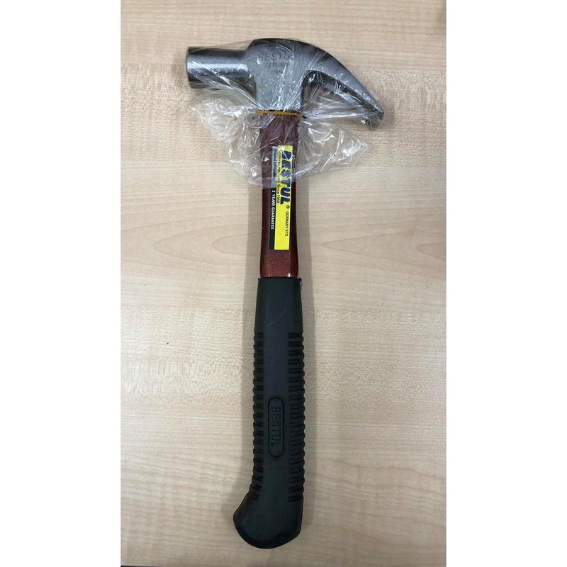 BESTUL 27MM STEEL HANDLE CLAW HAMMER TPR Handle DIY Home Improvement ...