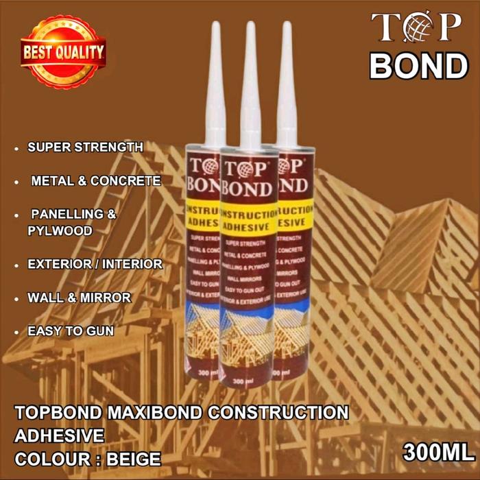 Jual Lem Konstruksi Kayu/Kaca Cermin/HPL/ACP TOPBOND CA Construction ...