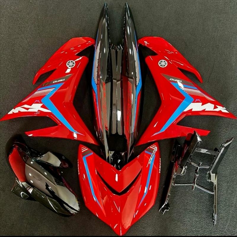 Y15 V1 V2 MXKING MERAH CILI TAMPAL SIAP COVER SET - TikTok Shop Malaysia