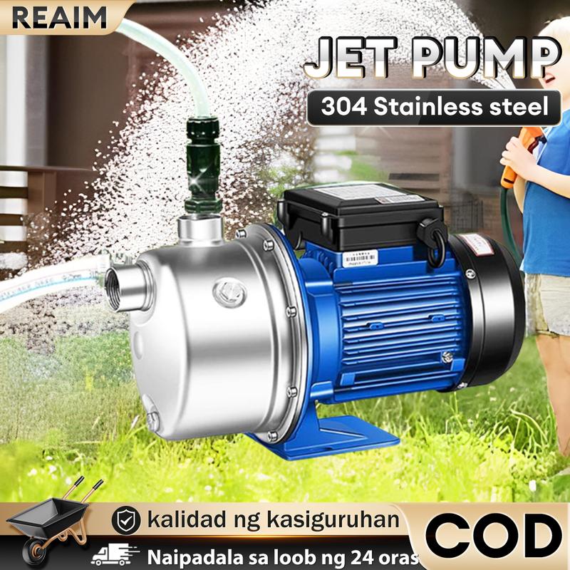 REAIM Jetmatic Water Pump Heavy duty Jet Pump Stainless Stee - TikTok ...