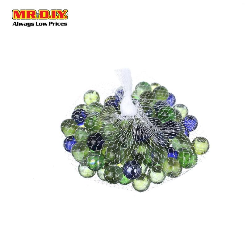 (MR.DIY) Glass Marble Crystal Ball Guli Kaca Congkak Akuarium (16mm ...