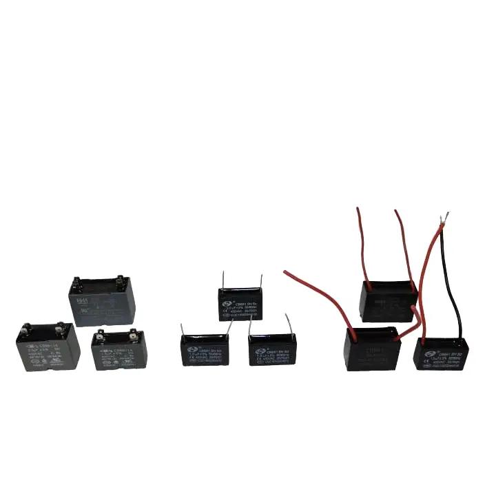 CZ 0.68µF - 12µF kecil kapasitor wayar / pin kompressor / kipas ...