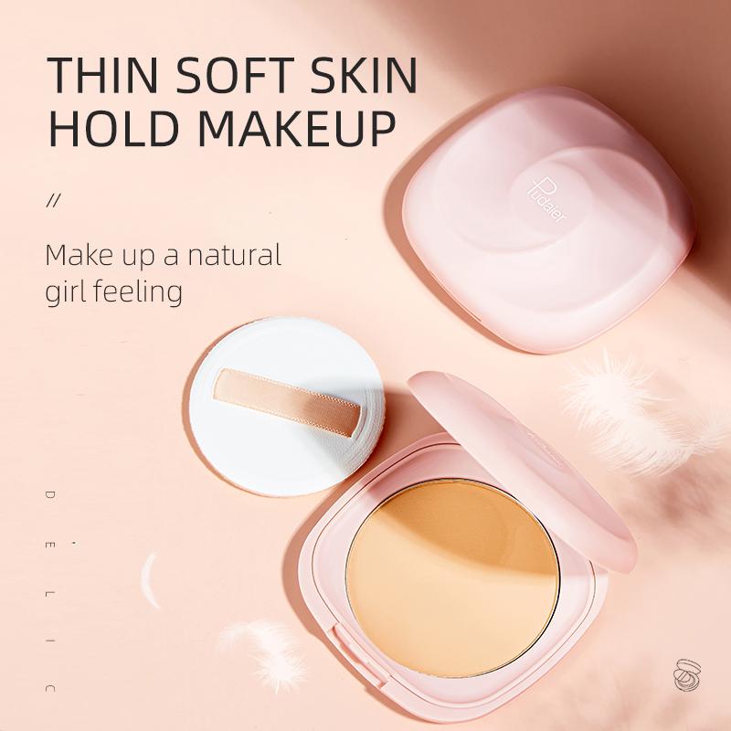 Pudaier Powder Set Foundation Powder Powder Loose Powder Waterproof ...