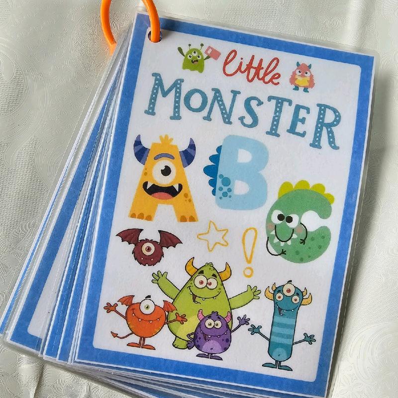 tracing alphabet monster, flashcards abc - TikTok Shop Malaysia