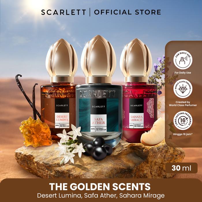 Promo NEW! Scarlett Extrait de Parfum 30ml - Desert Lumina / Safa Ather ...