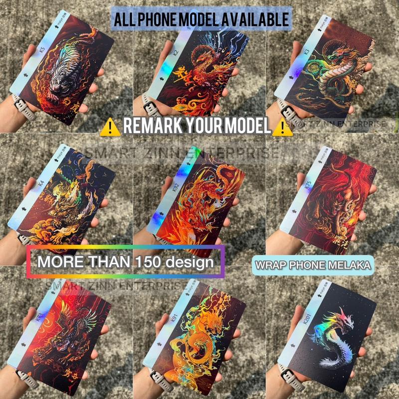 Pelekat Naga Telefon 3D (LASER) Untuk Semua Model - TikTok Shop Malaysia