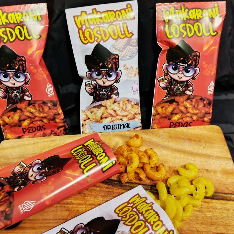 Cemilan Macaroni karakter isi 12pcs/pack - Shop | Tokopedia