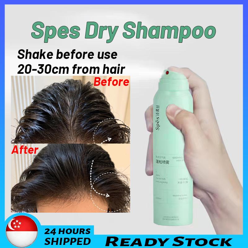 [READY STOCK] Spes Dry Shampoo 150ml Oil Free Fluffy Hair Spray Hair ...