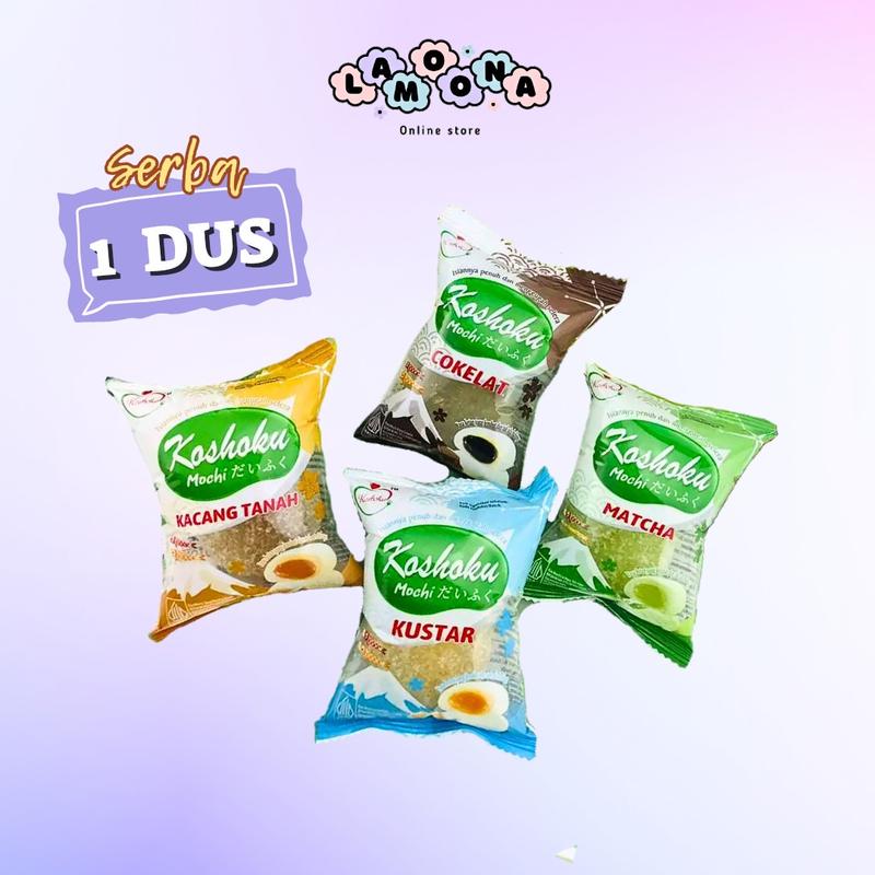 MOCHI KOSHOKU 1 dus isi 40 pcs all variant rasa - Shop | Tokopedia
