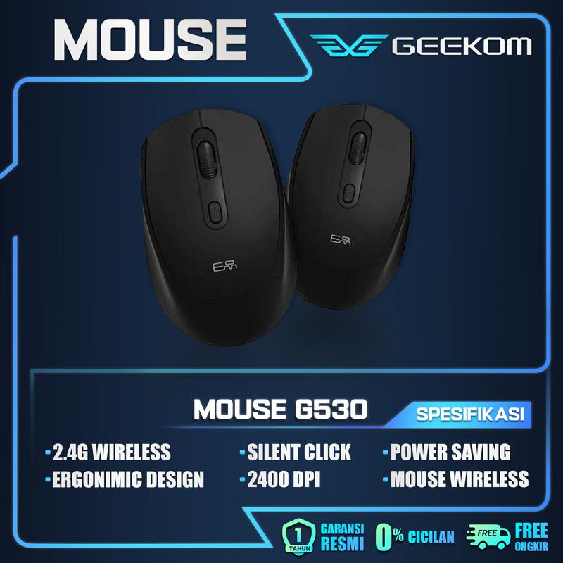 Mouse Wireless G530 - Mouse Optical 2.4Ghz DPI button adjustmen - Shop ...