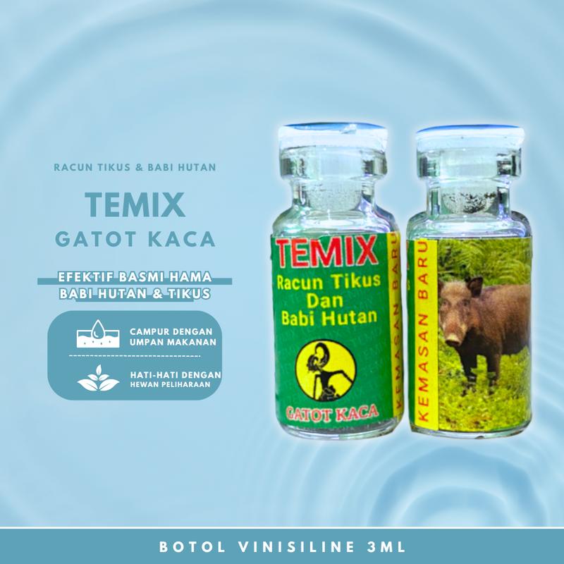 Temix Gatot Kaca Racun Tikus Dan Babi Hutan Kemasan Botol Kaca - Shop ...