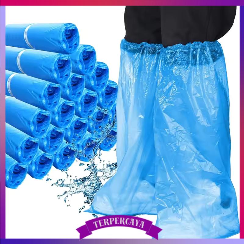 {TST} COD- Sarung Sepatu Plastik Anti Hujan Dan Banjir Rain Cover ...
