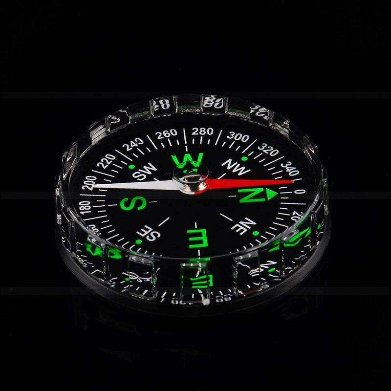 44mm Mini Pocket Compass, Portable Survival Compass Professional ...