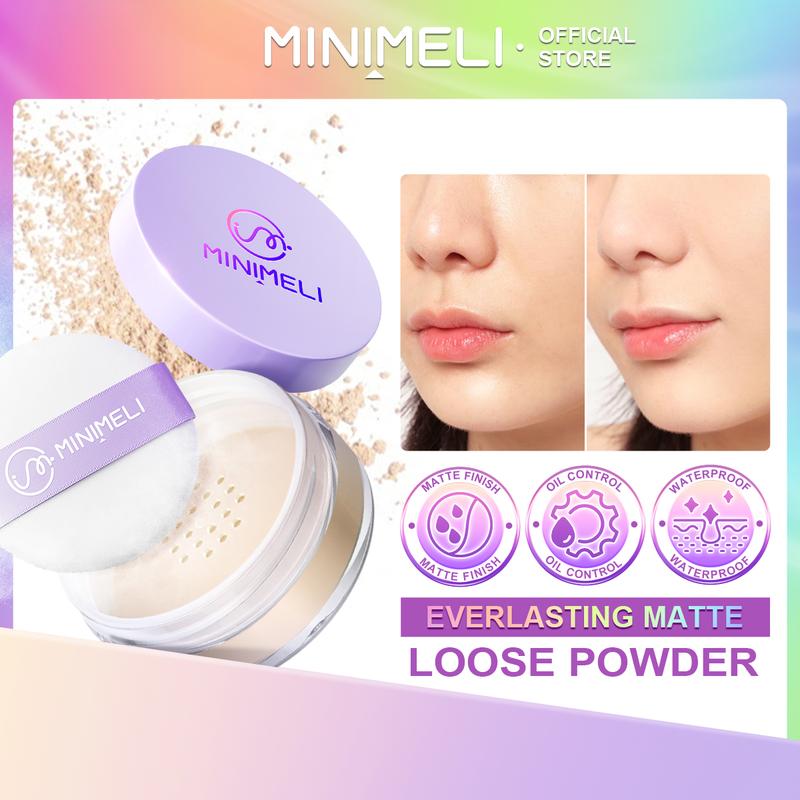 [COD] Face Powder Oil Control Setting Powder Waterproof Everlasting ...
