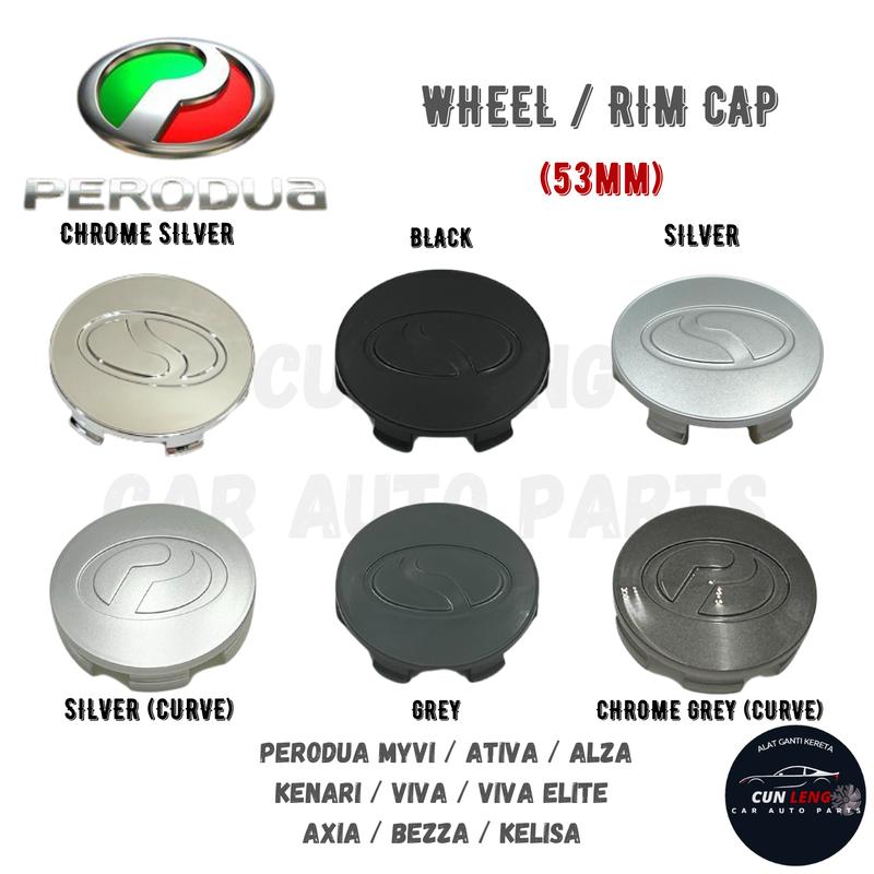 Perodua Rim Cap Myvi / Ativa / Axia / Bezza / Viva / Alza / Kenari ...