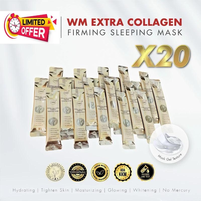 [FAST SHIPPING] (PROMO) Tester Set 20 Pcs WM Extra Collagen Sleeping ...