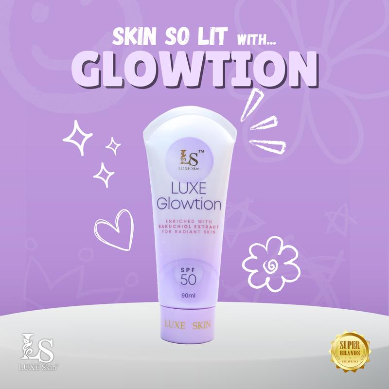 Luxe Skin Glowtion Body Lotion with Bakuchiol Extract SPF 50 - TikTok ...