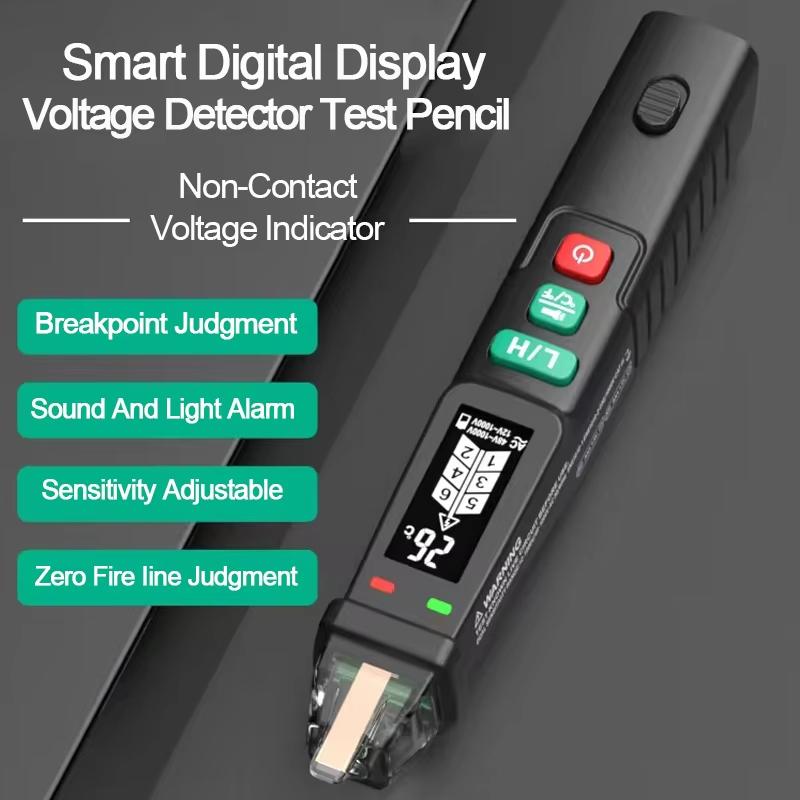 Big Screen Smart Non-Contact Test Pencil Voltage Detector Pe - TikTok ...