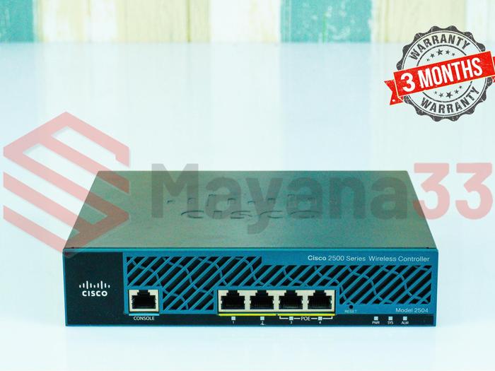 Jual Cisco WLC 2500 Series Wireless Controller 2504 Kondisi Console OK ...
