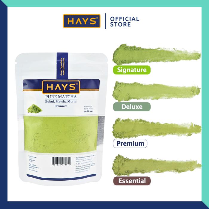Promo Matcha Bubuk Tanpa Campuran / Matcha Powder Original 50 Gram HAYS ...