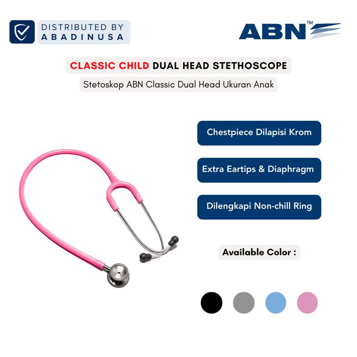 Promo Stetoskop ABN Classic Ukuran Anak | Classic ABN Size Child ...