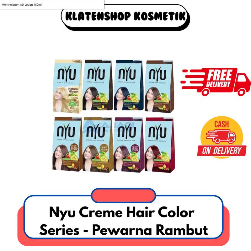 NYU Creme Hair Color Super Fruits Extract - Pewarna Rambut - Shop ...