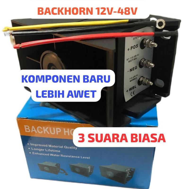 Alarm Mundur 3 Suara Original 12V 24V Truk Bus Mobil Angkutan - Shop ...