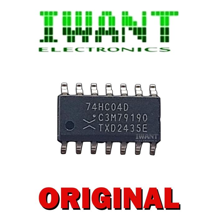 Jual 74HC04 IC 74HC04D SMD HC04 ORIGINAL - Kota Bandung - I.WANT ...