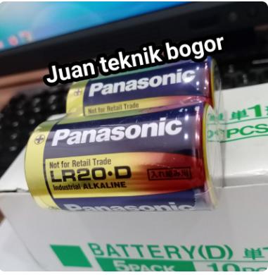 Jual Baterai battery panasonic LR20D lr 20 d lr20 lr 20d lr20 d - Kota ...