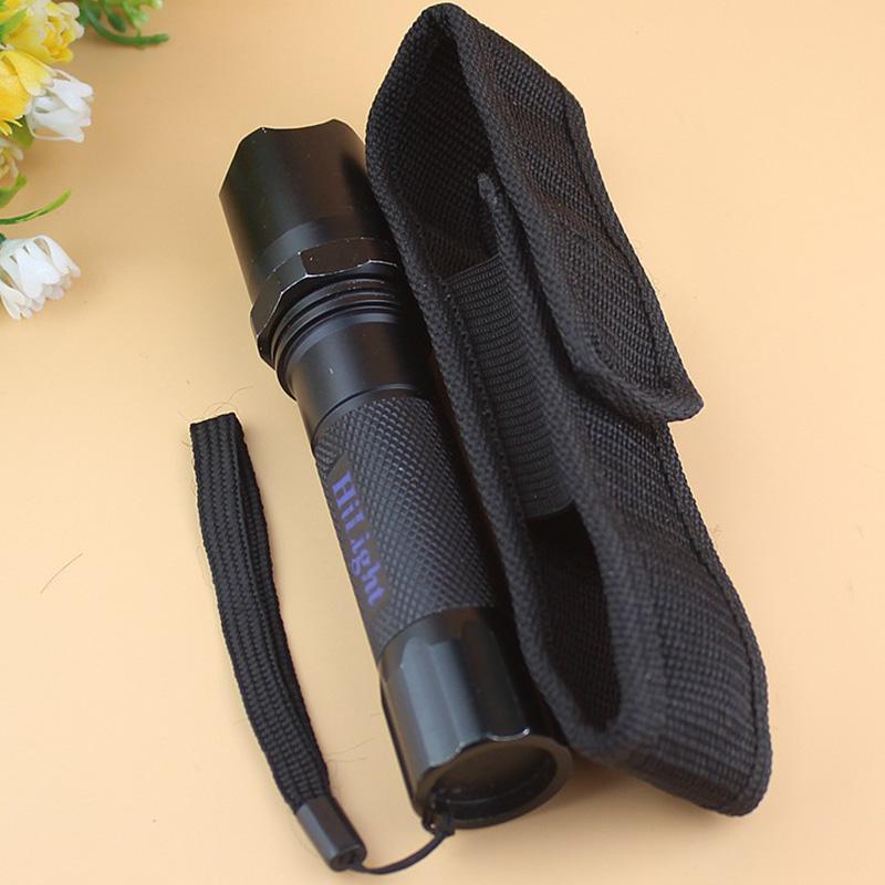 Tactical Hunting Nylon Flashlight Pouch 360 Degrees Rotatabl - TikTok ...