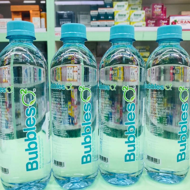 Air mineral Semulajadi Bubbles O2 425ML - TikTok Shop Malaysia