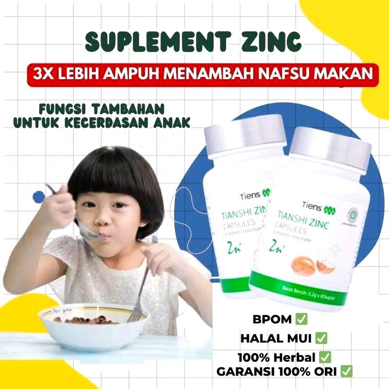 Vitamin Anak Zinc Tiens Untuk Penambah Nafsu Makan Anak Dan Bb Anak ...