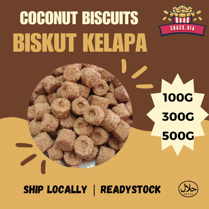 [HALAL] BISKUT KELAPA / COCONUT BISCUITS BY SNACK.RIA - TikTok Shop ...