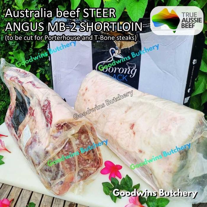 Jual Beef SHORTLOIN Australia Black Angus Jack's Creek Midfield aged ...