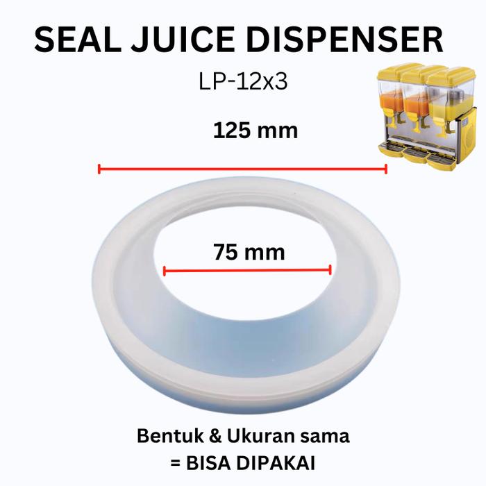 Jual Seal Gasket Big O Ring mesin Juice Dispenser jus bisa dipakai di ...