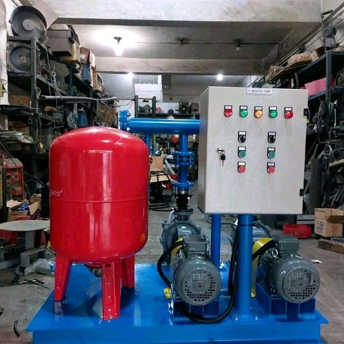 Jual POMPA BOOSTER PUMP EBARA 50X40FSHA 1 SET 2 UNIT POMPA EBARA ...