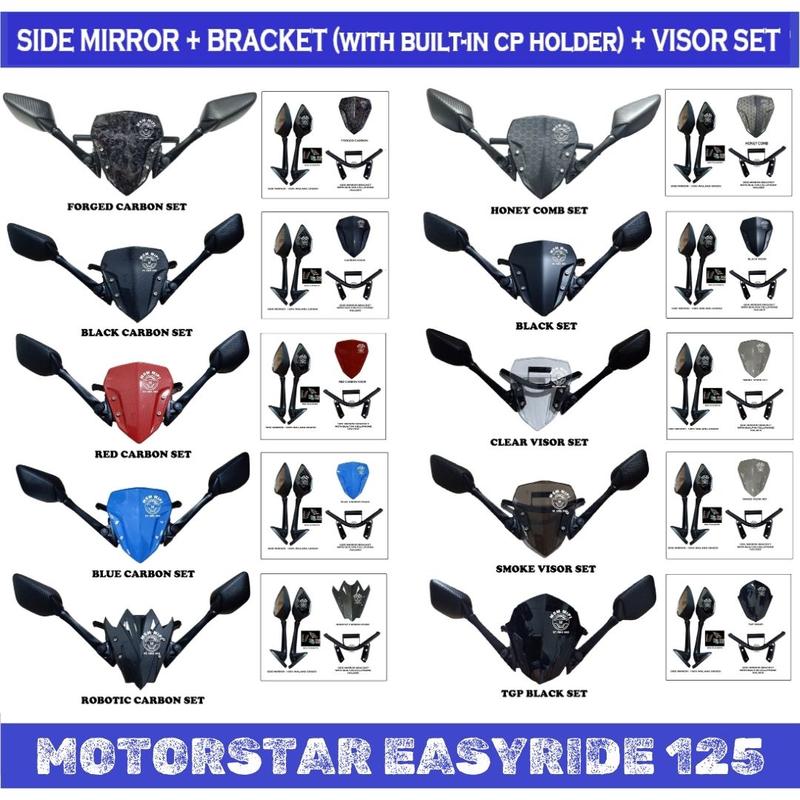 MOTORSTAR EASYRIDE 125 - Side Mirror + Bracket (with Built-i - TikTok ...