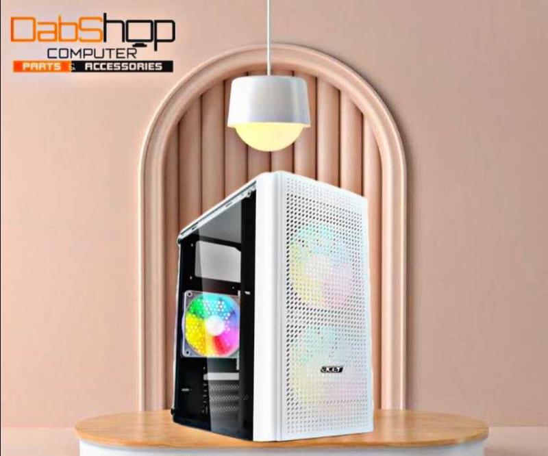 YGT M2 White M-ATX Gaming Case for PC Build - TikTok Shop Philippines