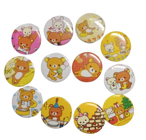 Button Badges Cartoons Kartun Emoticons Smiley - TikTok Shop Malaysia