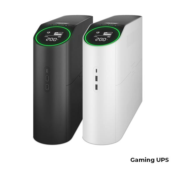 UPS APC Back-UPS Pro Gaming Sinewave Hitam Putih BGM2200-MSX BGM2200B ...