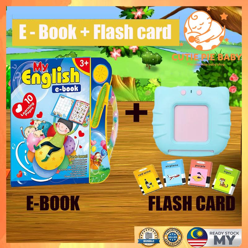2IN1 COMBO SET LEARNING BOOK + FLASH CARD - TikTok Shop Malaysia