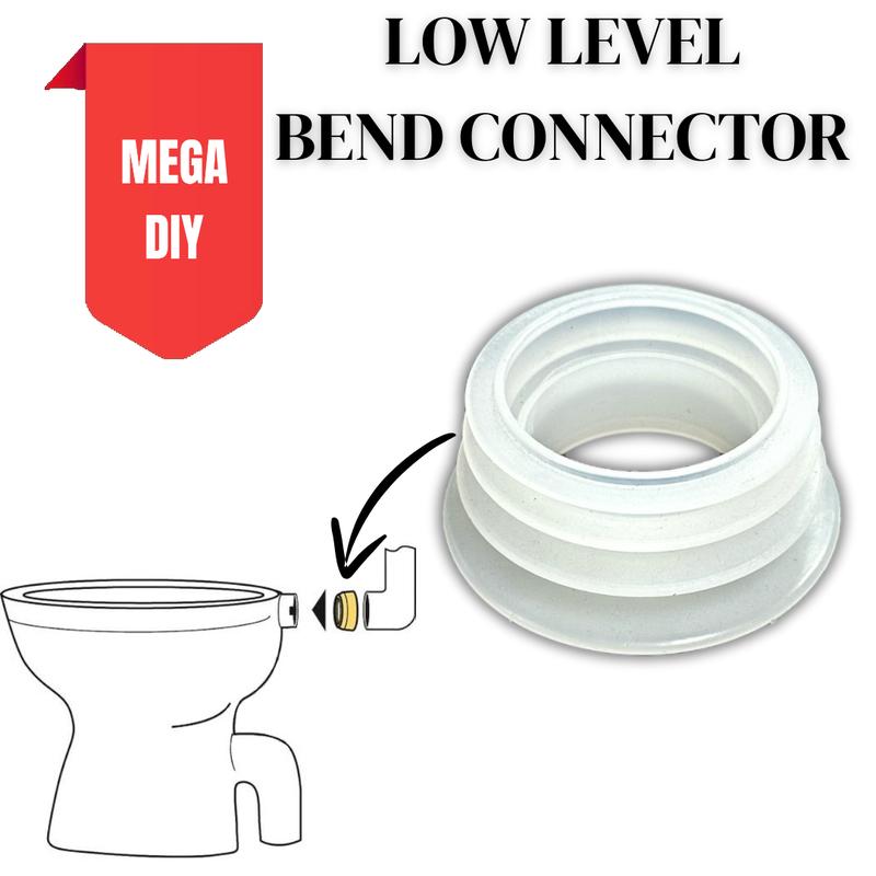 Toilet WC LOCAL White Rubber Cone for Lower Level Cistern Pipe - TikTok ...